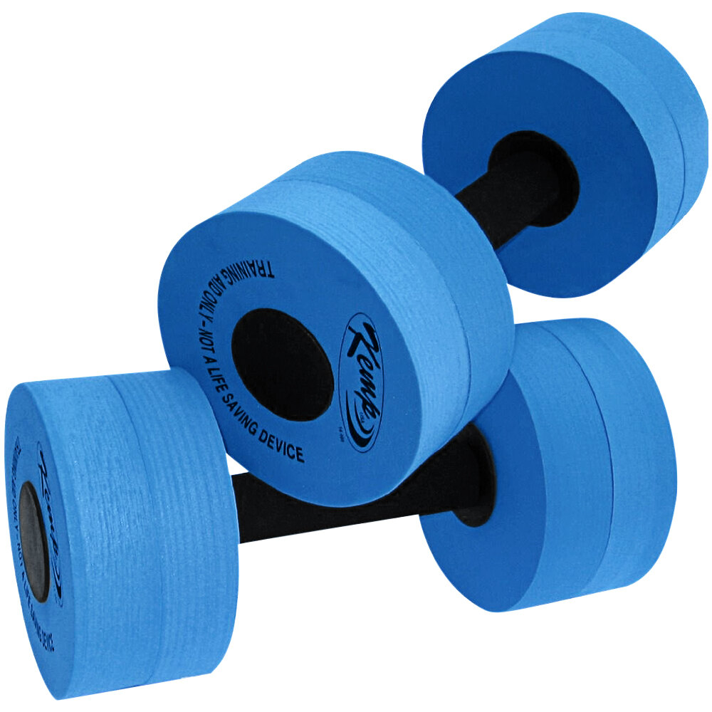 Kemp USA Water Aerobic EVA Foam Dumbbell Set 14-008 - 2/Set
