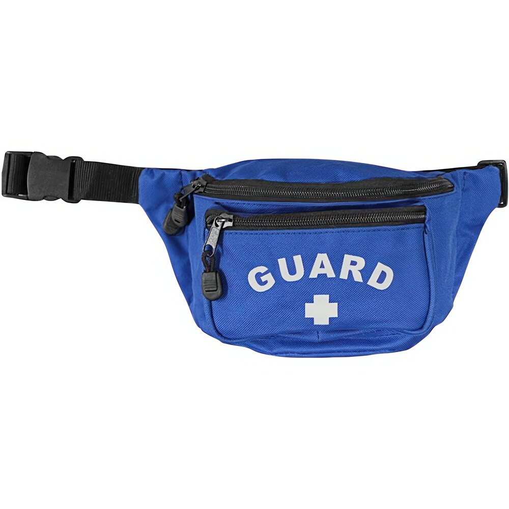 Kemp USA 10-103-ROY Royal Blue First Aid Hip Pack with Guard Logo