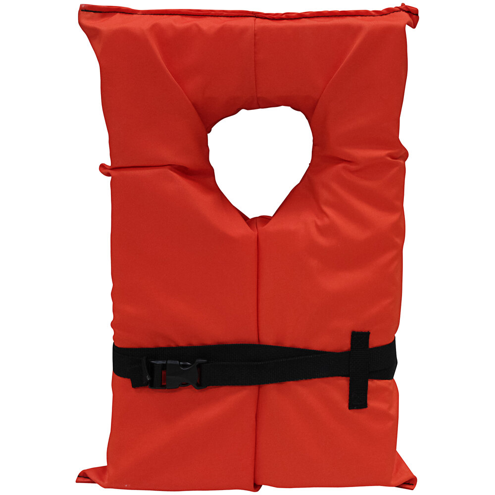KEMP USA Orange Type II Life Jacket 20-001-ADULT-OVR - Adult Oversized