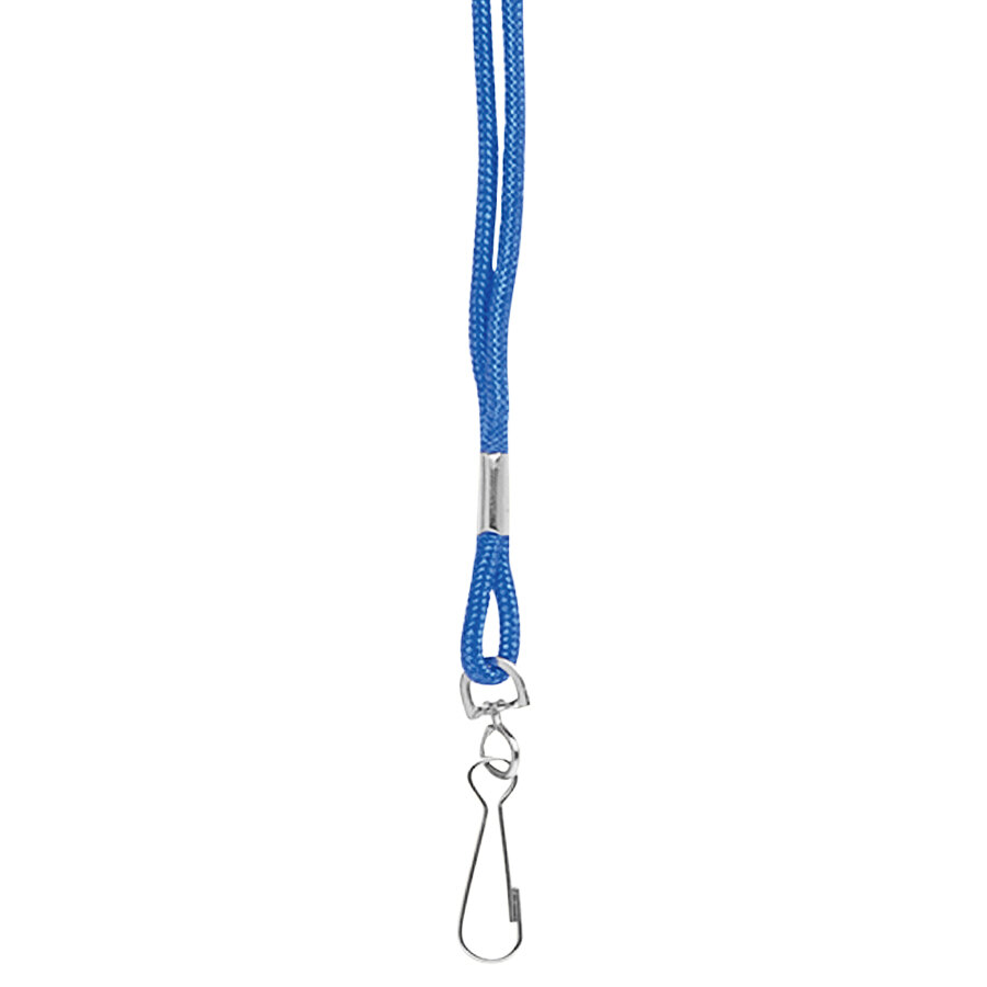 Kemp USA Royal Blue Economy Rope Lanyard 10-429-ROY-ECO