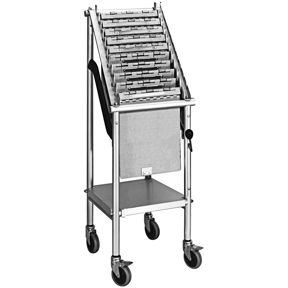 Omnimed Versa Rack 1-Tier Wheeled Chart Carrier 263810