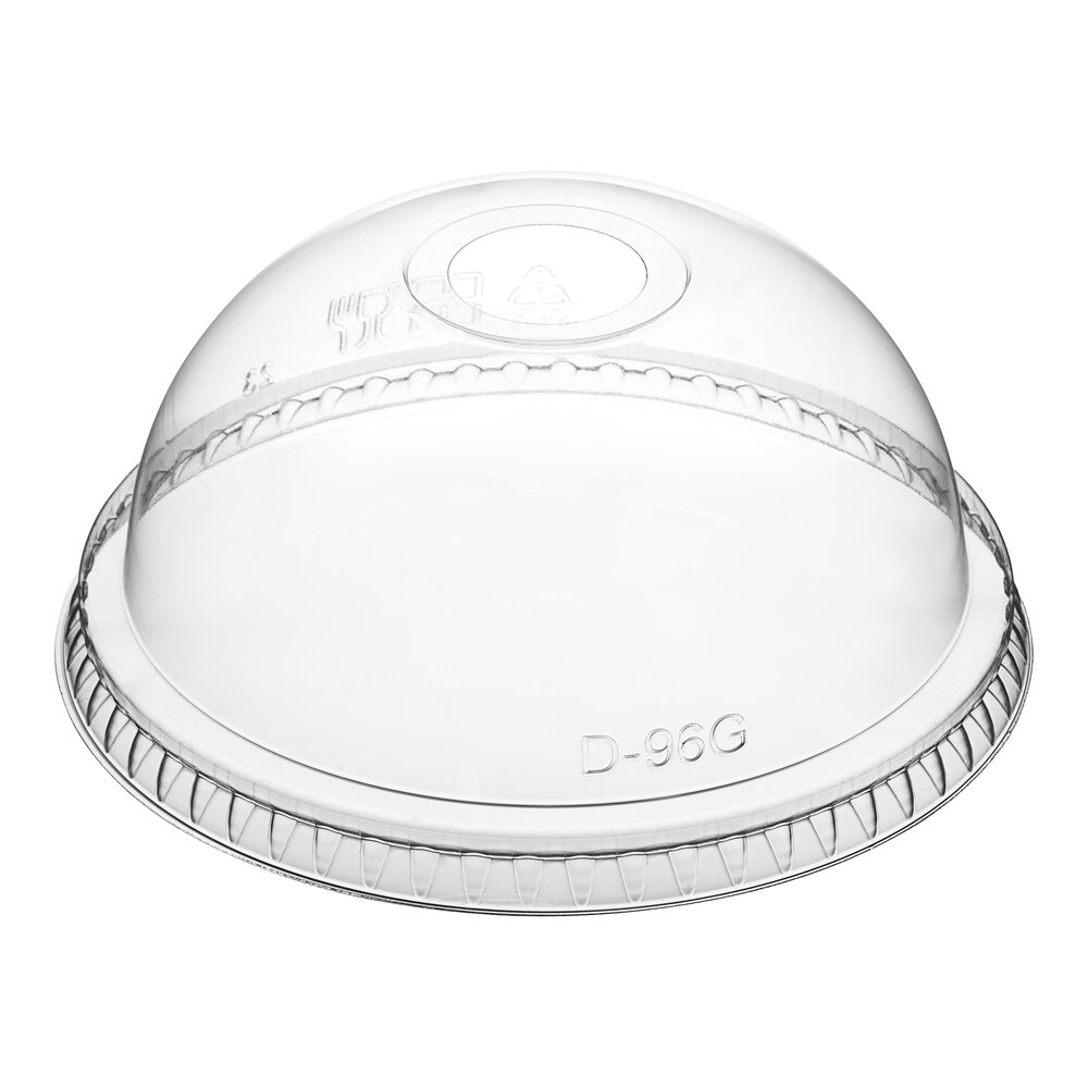 New Roots 9, 12, 16, 20 & 24 oz. PLA Compostable Plastic Cold Cup Dome ...