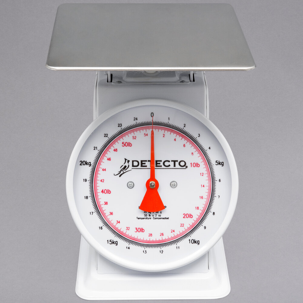 Cardinal Detecto T-25-KP 55 lb. / 25 kg. Mechanical Portion Control ...