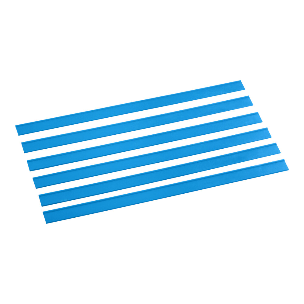 Lavex 14" Natural Rubber Blade - 6/Pack