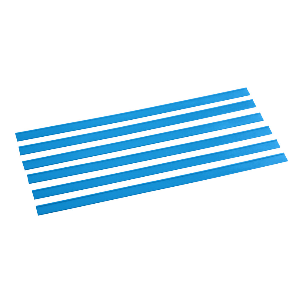 Lavex 18" Natural Rubber Blade - 6/Pack