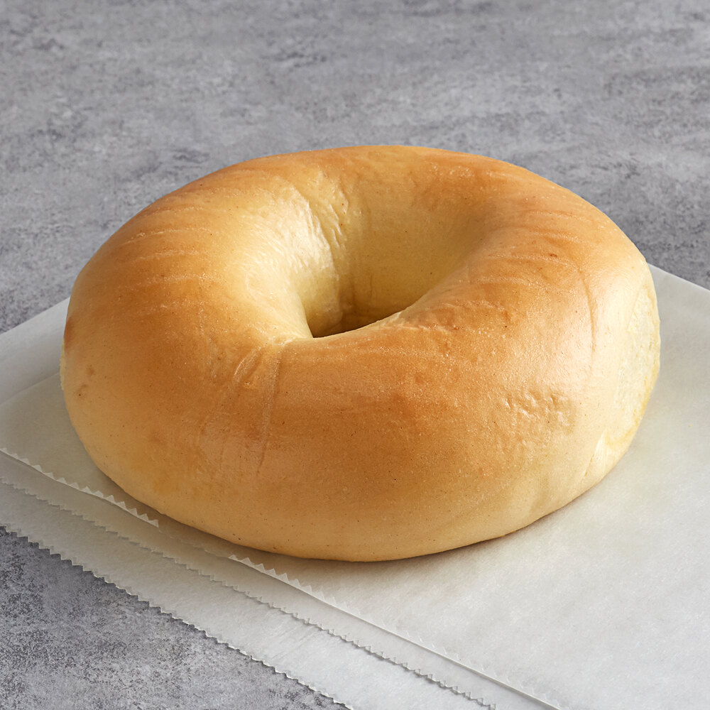 Original Bagel Frozen New York Style Egg Bagel 4.5 oz. - 75/Case