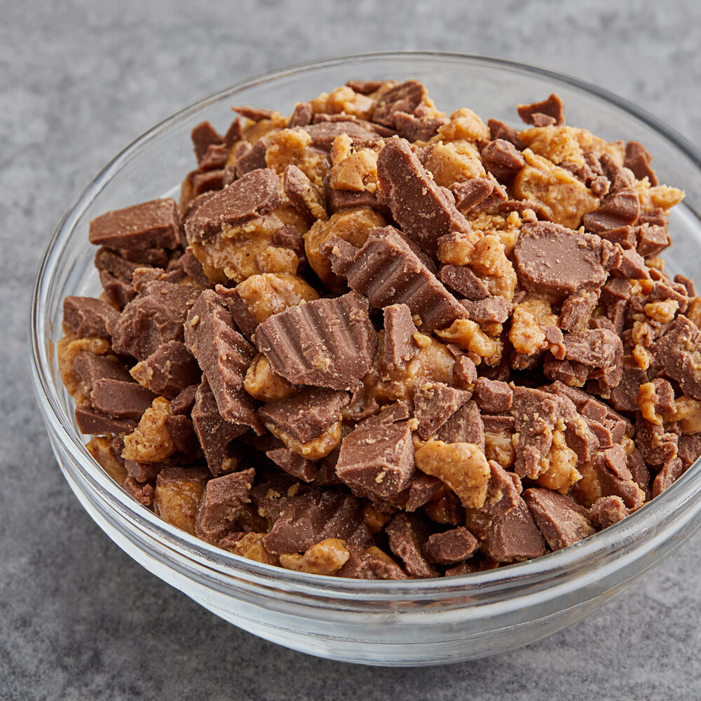 Chopped REESE'S Peanut Butter Cup Topping and Inclusion 20 lb.