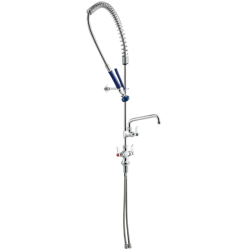 Waterloo 1.15 GPM Deck-Mounted Pre-Rinse Faucet with Single Base and 10 ...