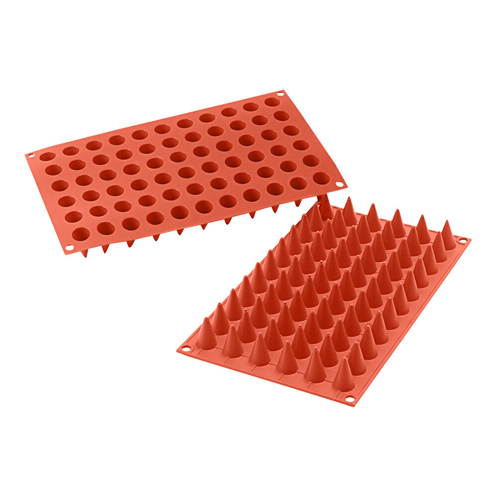 Silikomart Coni 66 Compartment Cone Silicone Baking Mold - 7 15/16" x 1 ...