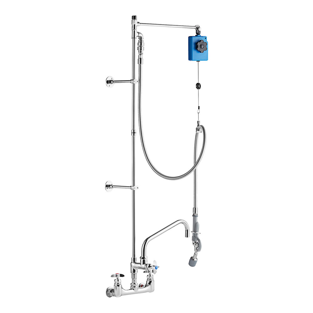 T&S BF-0140 Big Flo Pre-Rinse Unit with 68" Hose and Low Flow Angled ...