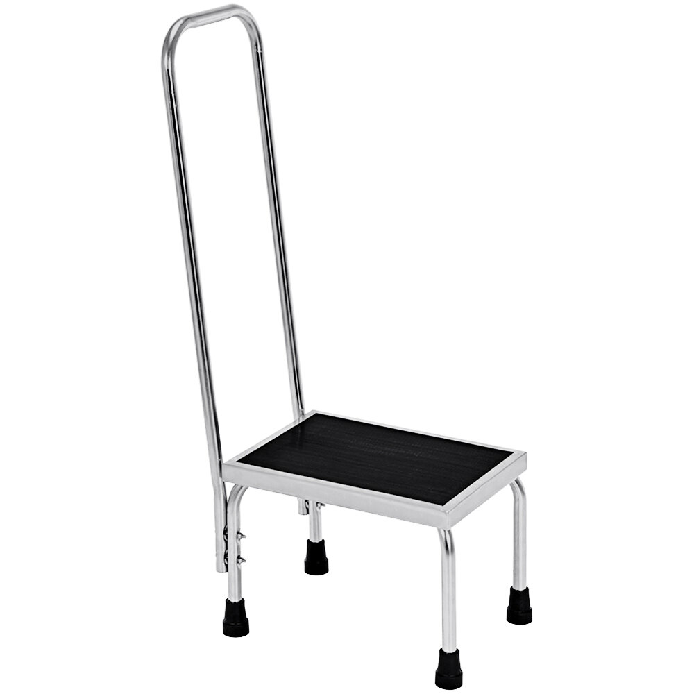 Vestil Stainless Steel Step Stool with Hand Rail FT-SS-1HR - 250 lb ...