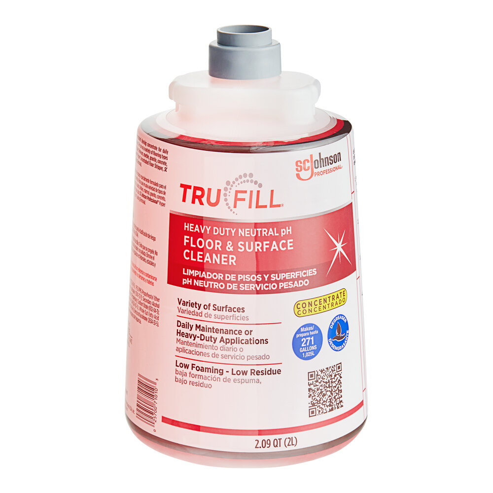 SC Johnson Professional TruFill 684502 2 Liter Heavy-Duty Neutral Floor ...