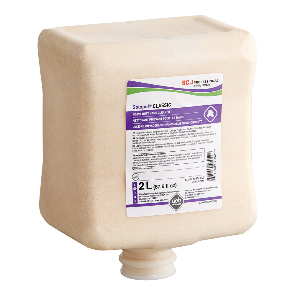 SC Johnson Professional Solopol Classic SOL2LT 2 Liter Heavy-Duty Hand ...