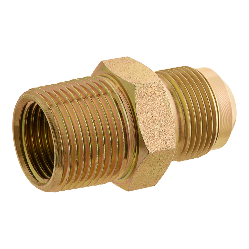 Easyflex G012-14 5/8" Nickel-Plated Steel Gas Fitting with 3/4" Male ...