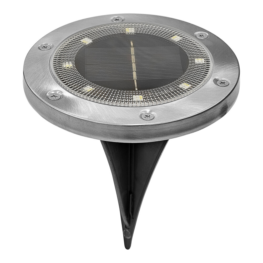 Bliss Outdoors 1" Solar Powered LED Pathway Lights with Remote and 2 ...