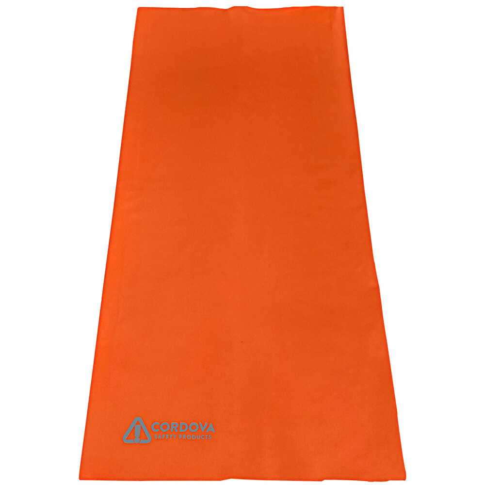 Cordova Cold Snap 19 3/4" x 9 3/4" Orange Cooling Multi-Tube