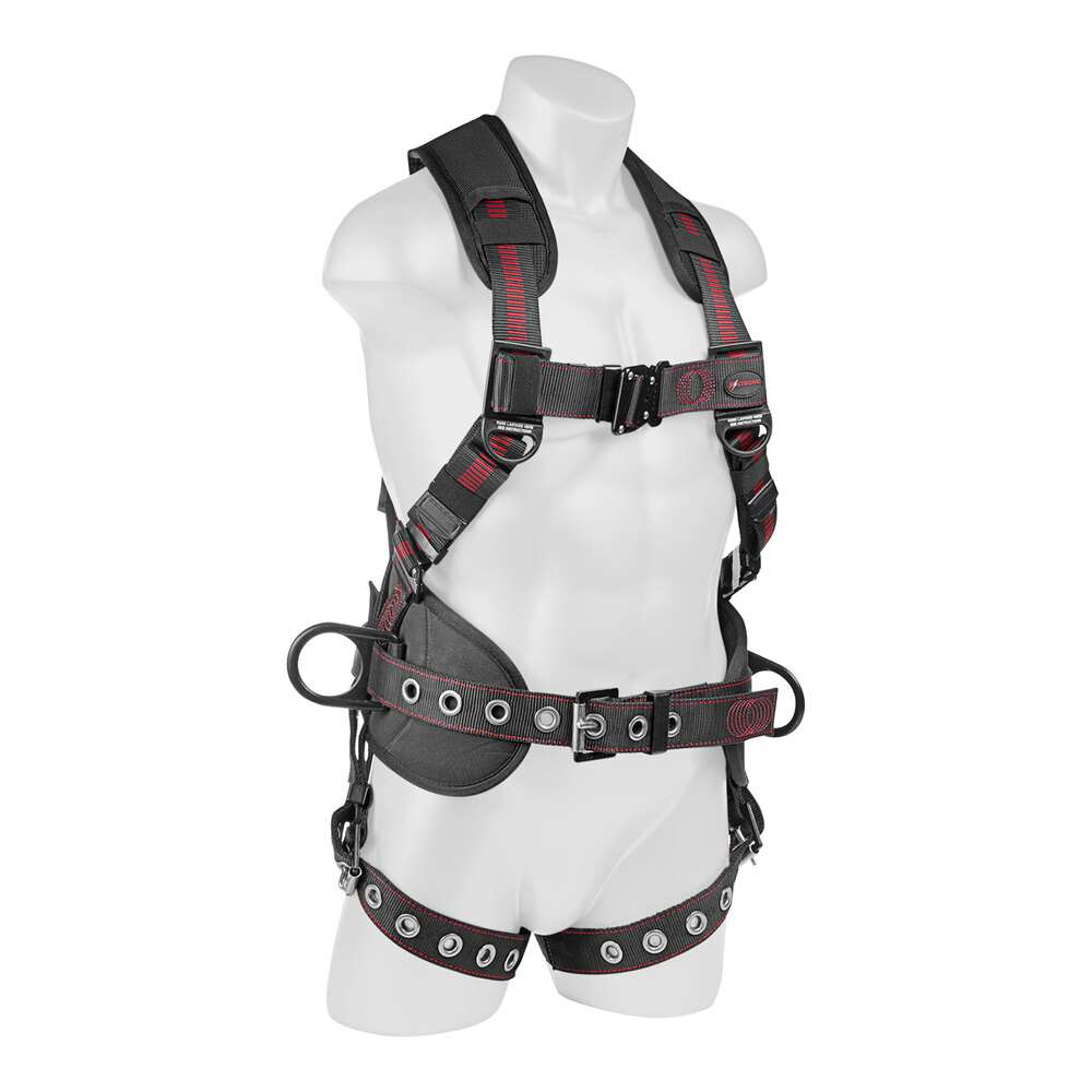 KStrong Kapture Epic L-XL 5-Point Full-Body Harness with Tongue Buckle ...