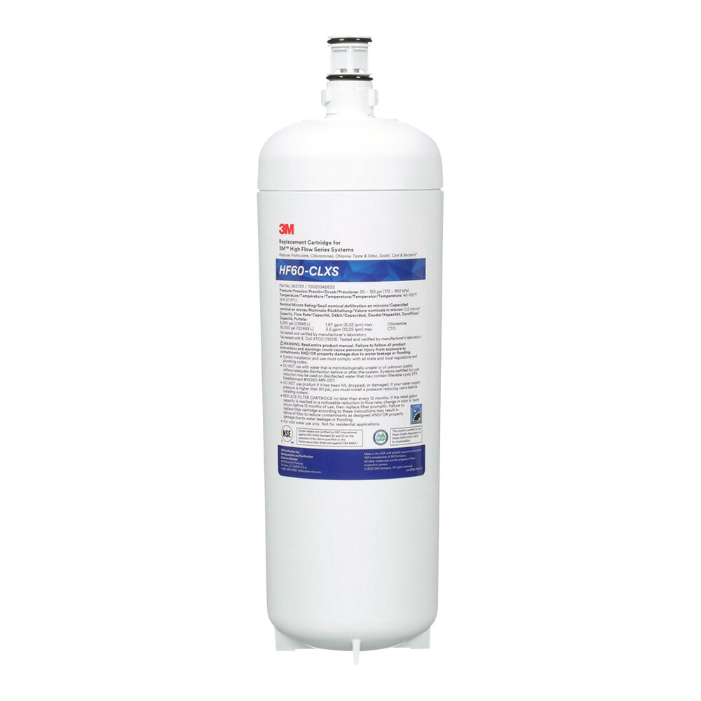 3M Water Filtration Products 5637211 High Flow Series HF60-CLXS Filter ...