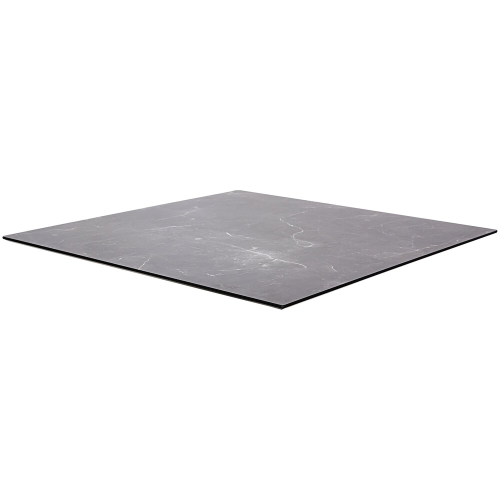 BFM Seating Tribeca 36" x 36" Square Pietro Composite Laminate Outdoor ...