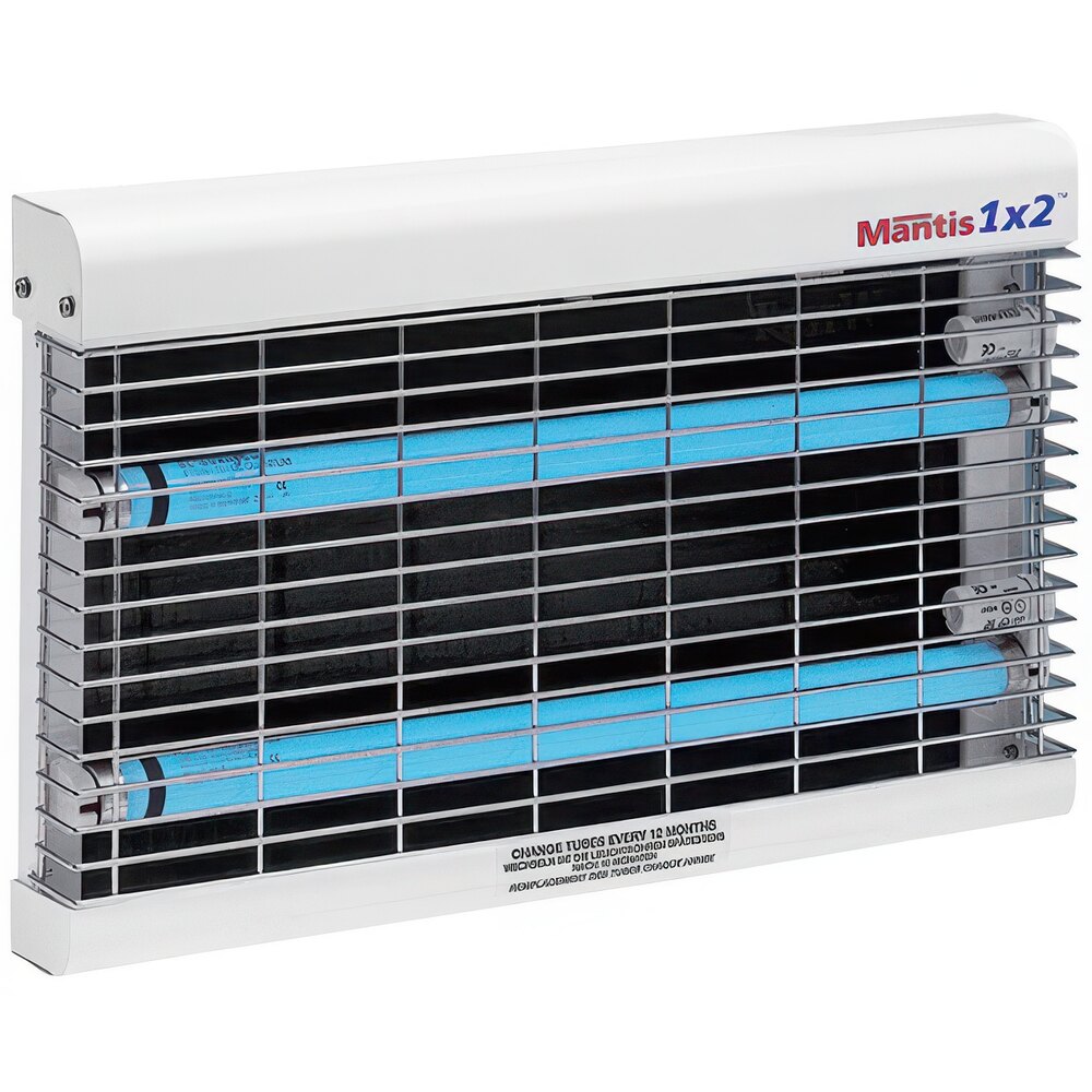 PestWest Mantis 125-000197 1x2 White Insect Light Trap - 30W, 110V