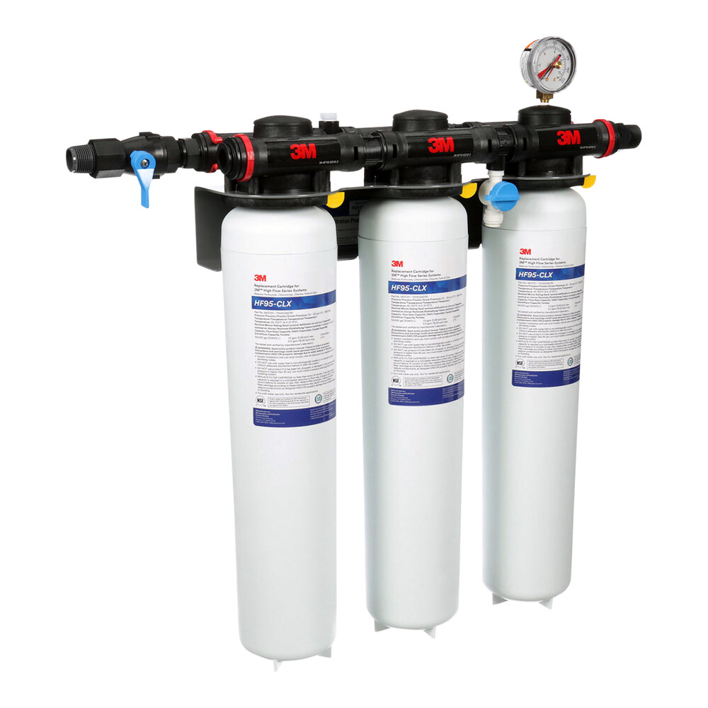 3M Water Filtration Products 5624704 High Flow Series HF395-CLX Water ...