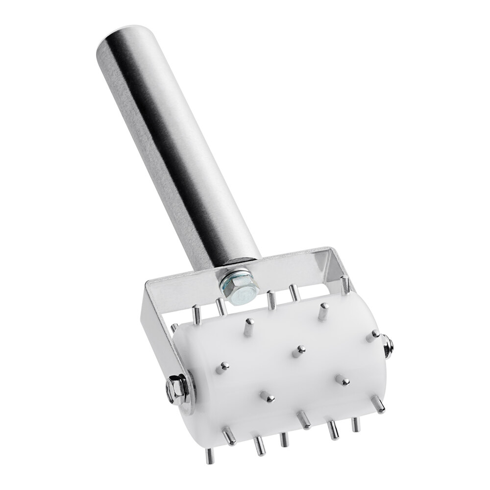 Choice 3" Wide Dough Docker with Stainless Steel Handle - 1/3 ...