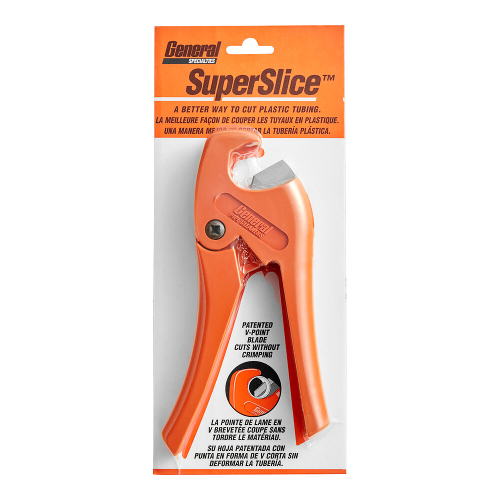General Pipe Cleaners 453210-SUS SuperSlice Plastic Tubing Cutter