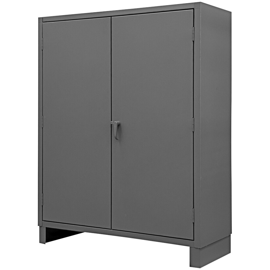 Durham Mfg 12 Gauge 36" x 24" x 78" 5-Shelf Steel Wardrobe Cabinet with ...