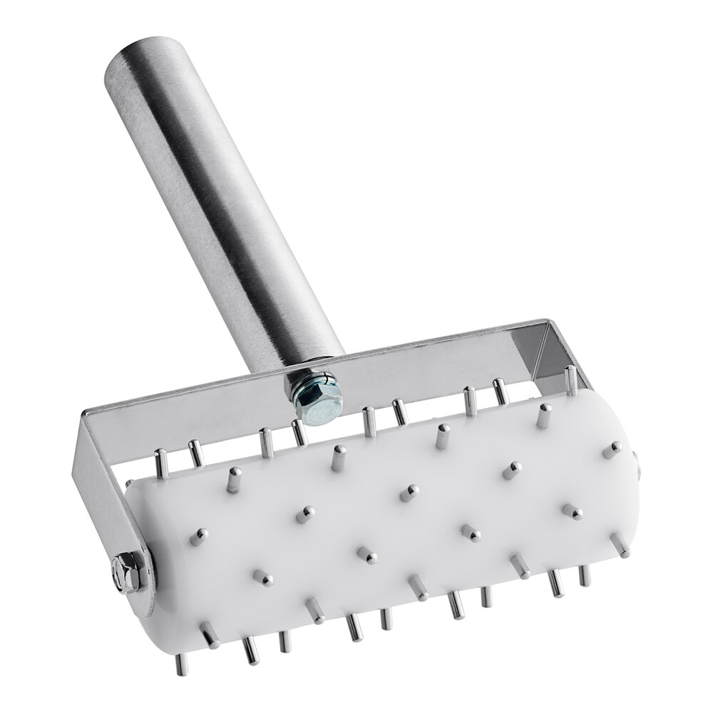 Choice 5 1/2" Wide Dough Docker with Stainless Steel Handle - 1/3 ...