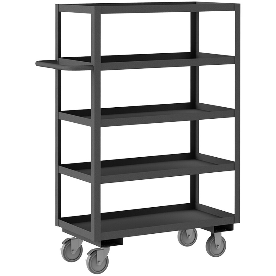 Durham Mfg 18 1/4" x 42 1/4" x 55 5/8" 5-Shelf Steel Stock Cart RSC ...