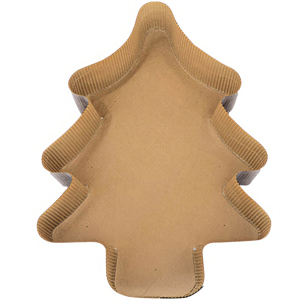 Novacart Large Tree Baking Mold 12 1/4" x 9 1/2" x 2 3/8" - 440/Case