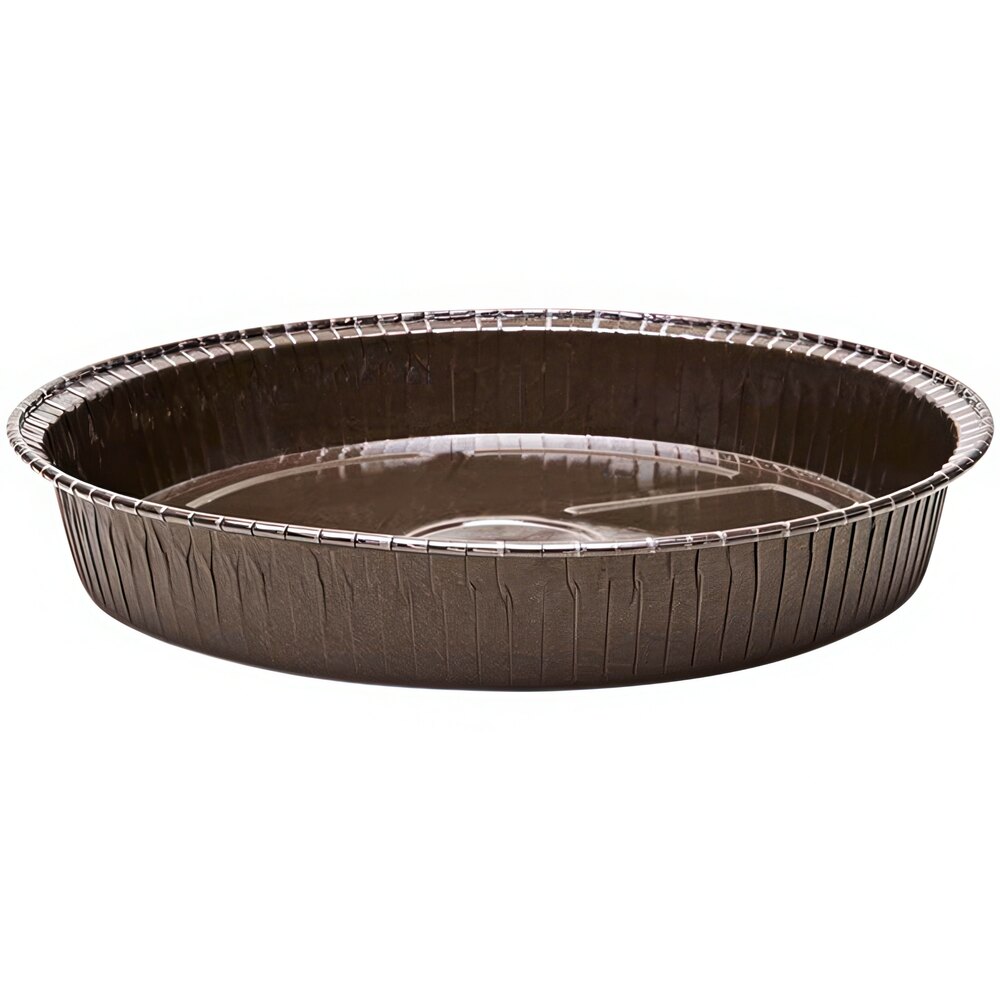 Novacart Ecos OP Brown Paper Baking Mold 9 3/16" - 180/Case
