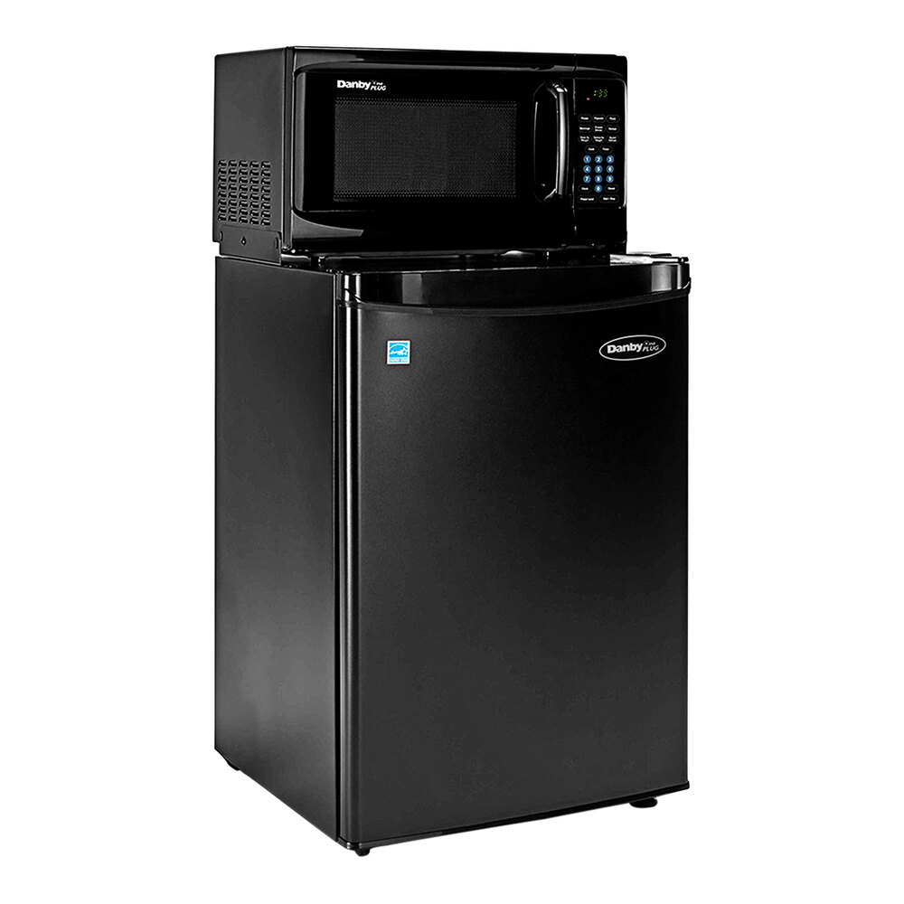 Danby 2.6MF4-7A1 One Plug 2.6 Cu. Ft. Black Solid Door Reach-In ...