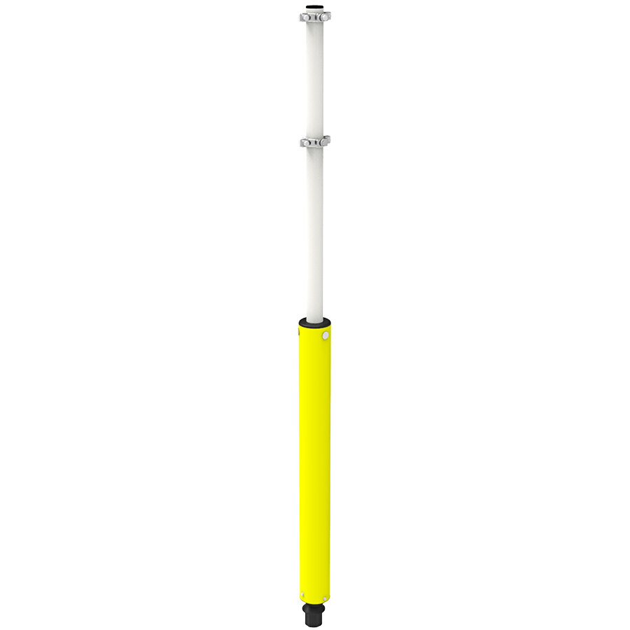 Impact Recovery Systems Sta-Rite 4" x 78" Drivable Yellow Bollard Sign ...