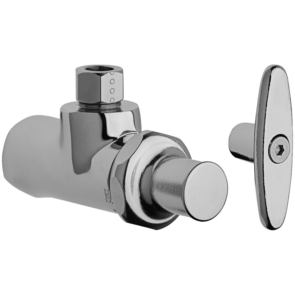 Chicago Faucets 1013-ABCP Angle Stop with 2 1/4" Tee Handle