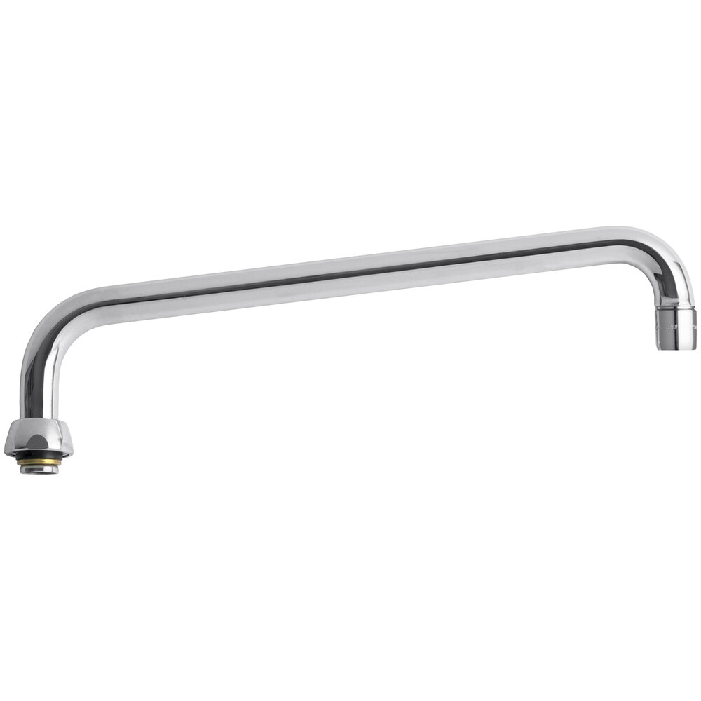 Chicago Faucets L12JKABCP 12" L-Type Swing Spout