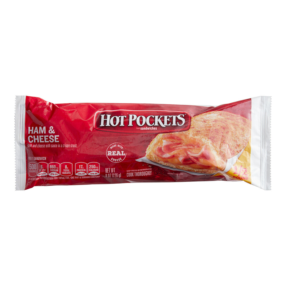 Ham & Cheese Hot Pockets In Bulk (12/Case)