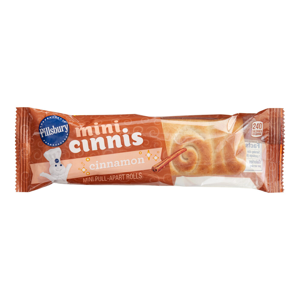 Pillsbury Mini Cinnis Individually Wrapped Pull-Apart Cinnamon Rolls 2. ...