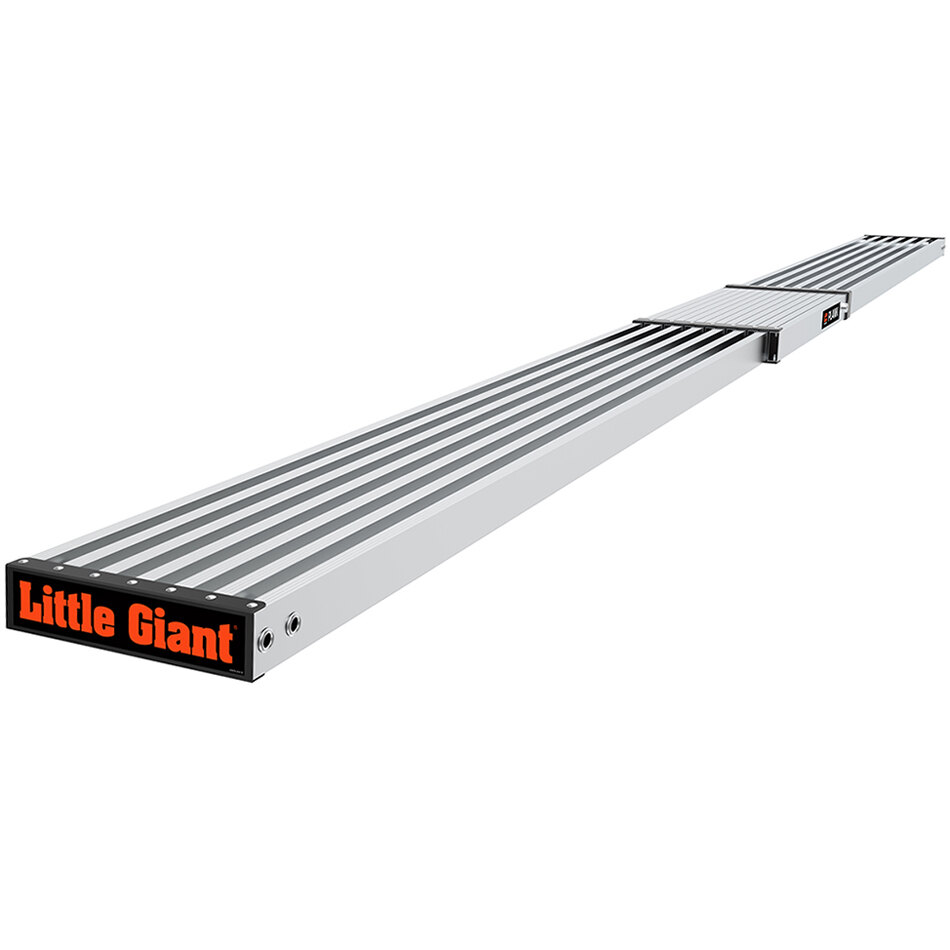 Little Giant 11915 9' - 15' Telescoping Two-Person Aluminum Plank for ...