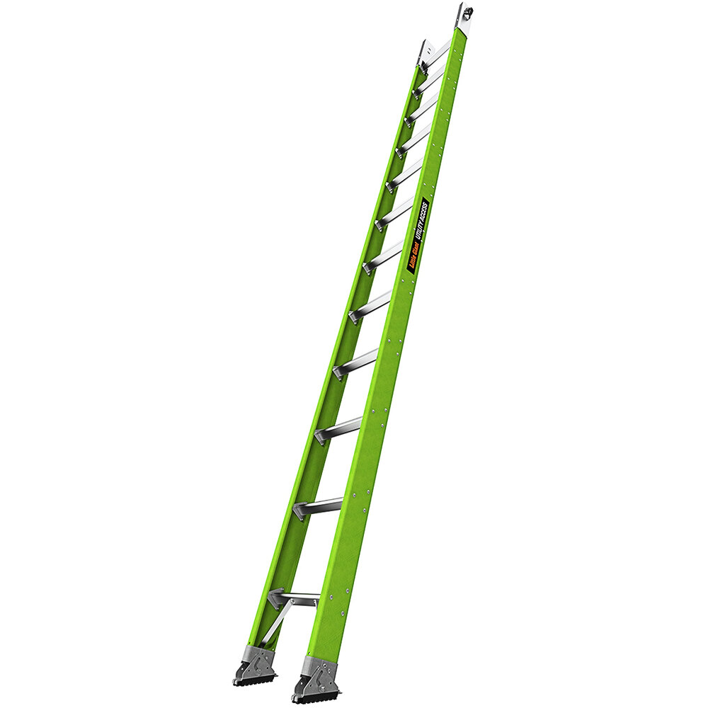 Little Giant 12' Type 1AA Green Fiberglass Underground Utility Access ...