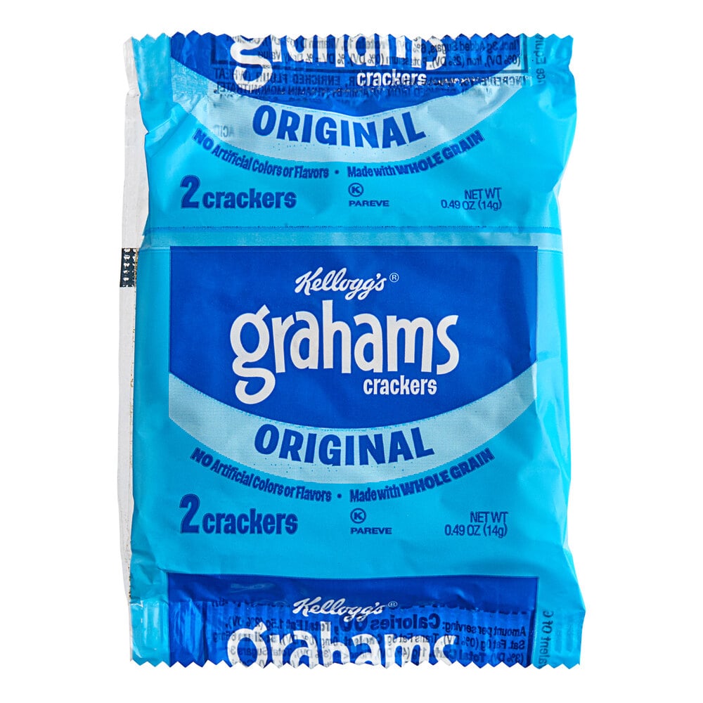 Kellogg's Original Grahams 2-Pack - 200/Case