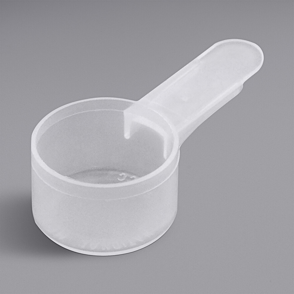 11 cc Polypropylene Scoop with Short Handle - 50/Pack