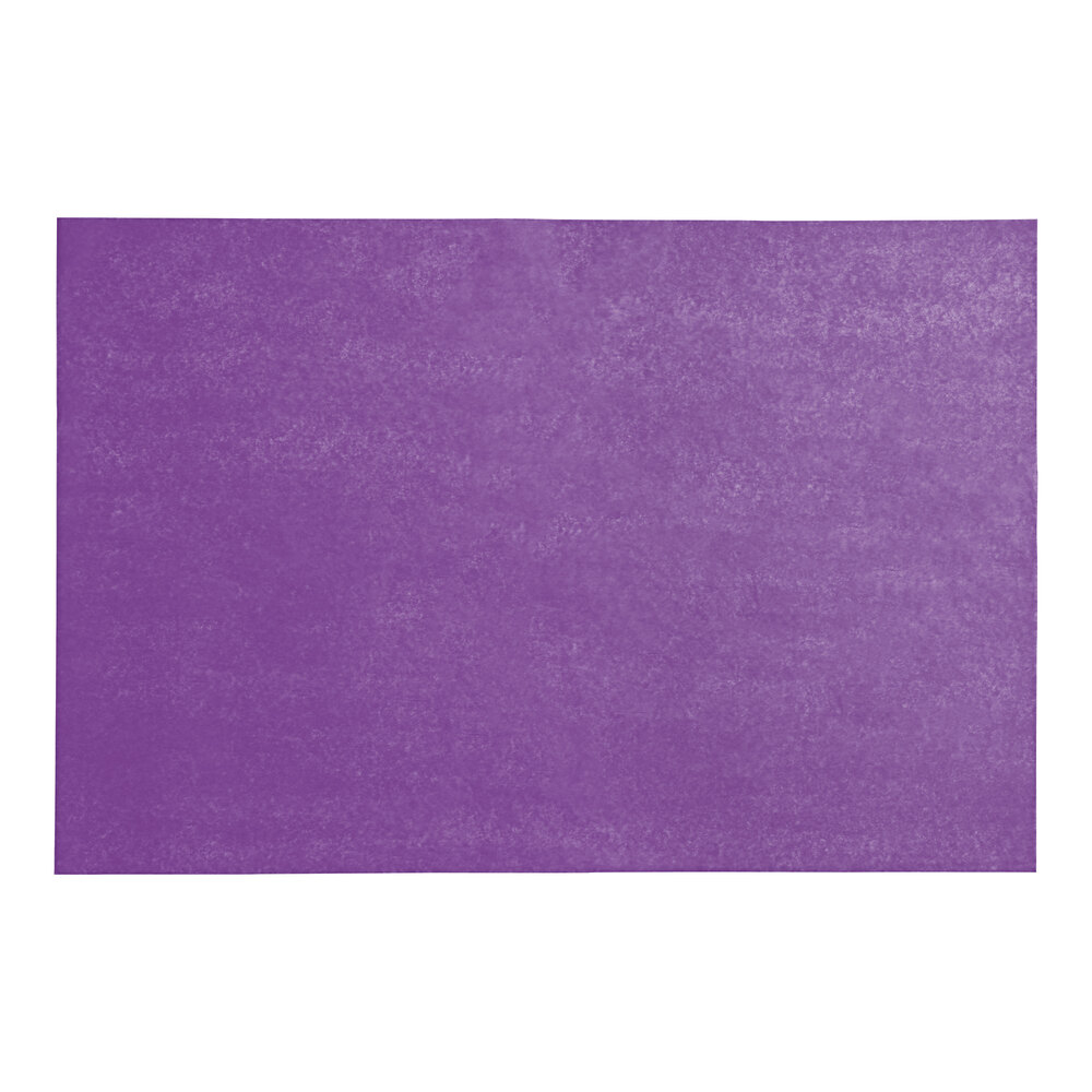 SatinWrap 2030-3500 20" x 30" 10 lb. Purple Tissue Paper Sheets - 480/Pack