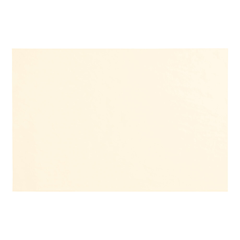 SatinWrap 2030-5700 20" x 30" 10 lb. French Vanilla Tissue Paper Sheets ...