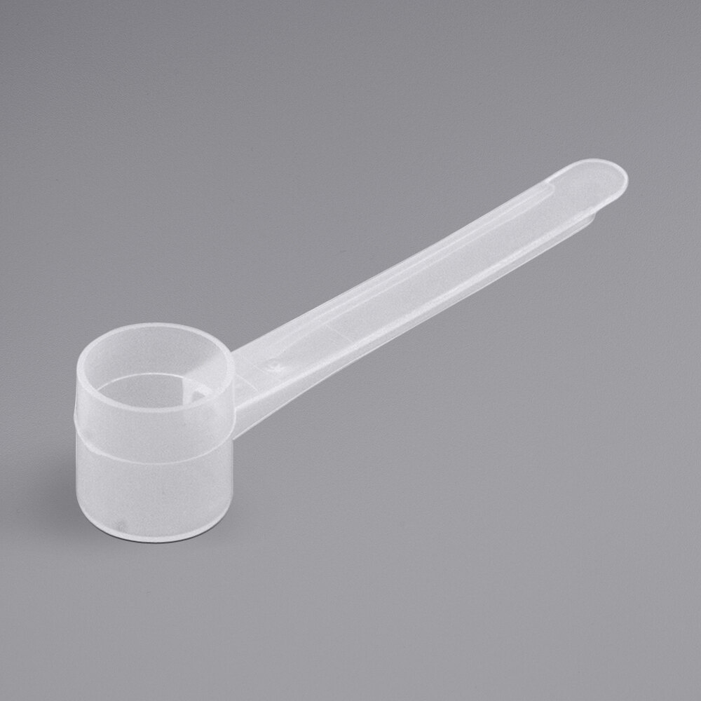 8.5 cc Polypropylene Scoop with Medium Plus Handle - 50/Pack