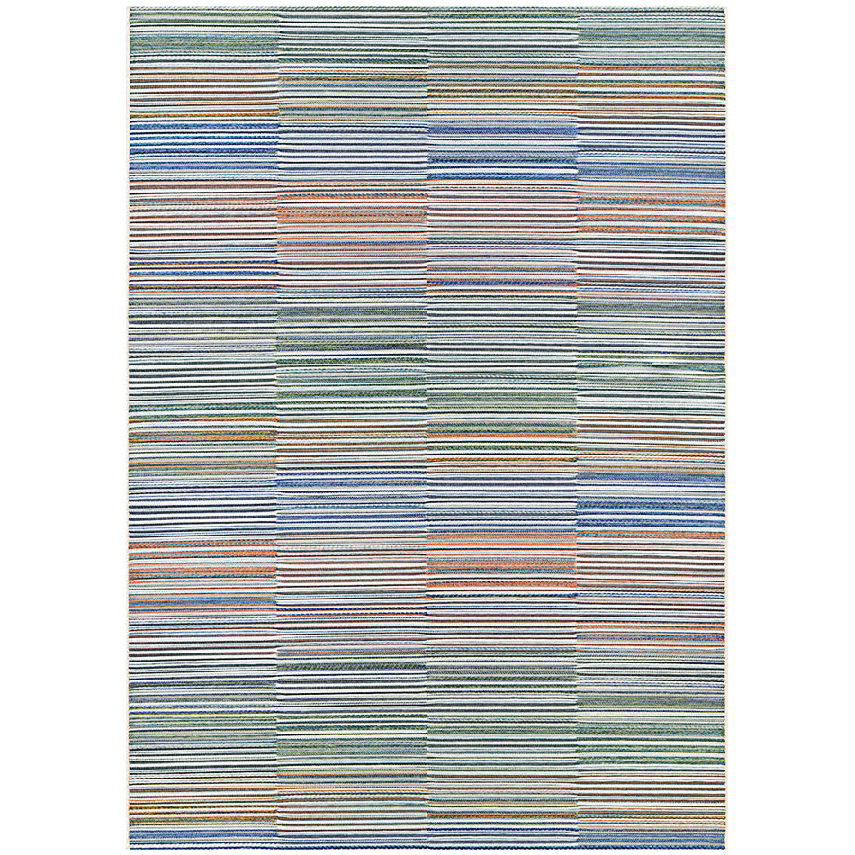 Couristan Cape Shoreham 2' 3" x 7' 10" Ivory Multi-Color Runner Rug