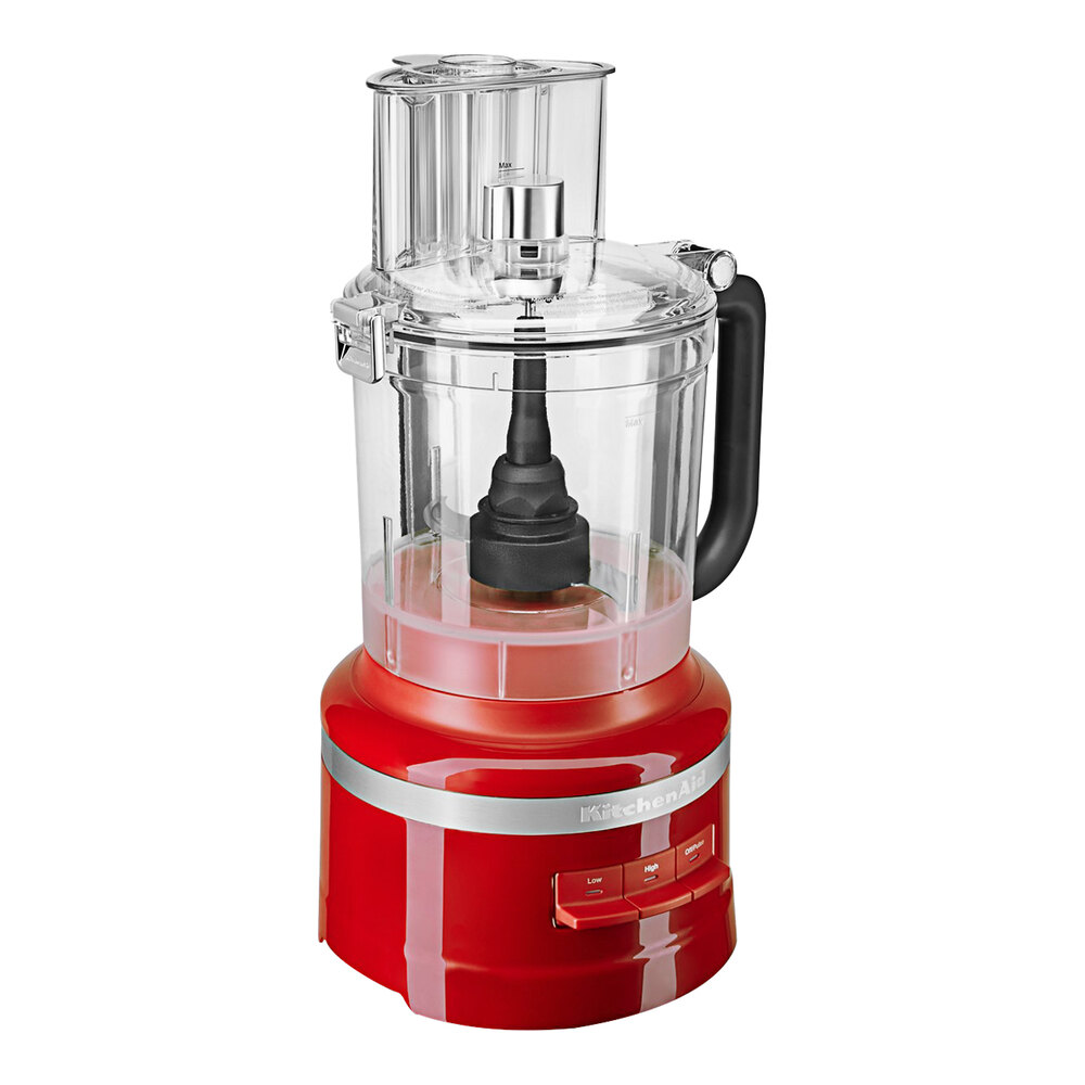 KitchenAid KFP1318ER Empire Red 13-Cup Food Processor - 120V