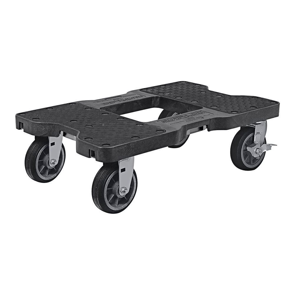 Snap-Loc E-Track All-Terrain 1500 lb. Black Dolly SL1500D6B