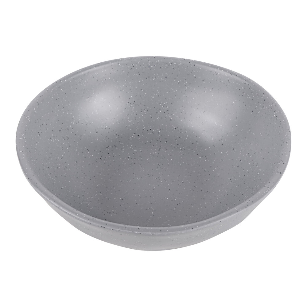 Elite Global Solutions Tenaya 56 oz. Granite Stone Round Melamine Bowl ...