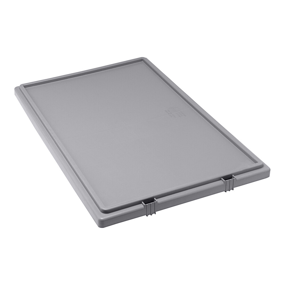 Quantum LID301GY Gray Lid for SNT300GY Stack and Nest Tote